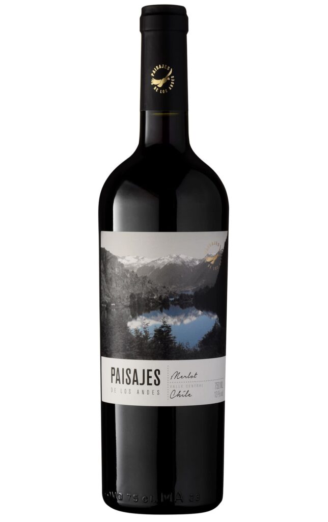 Paisajes de los Andes Merlot 2023 - Wine & Co.